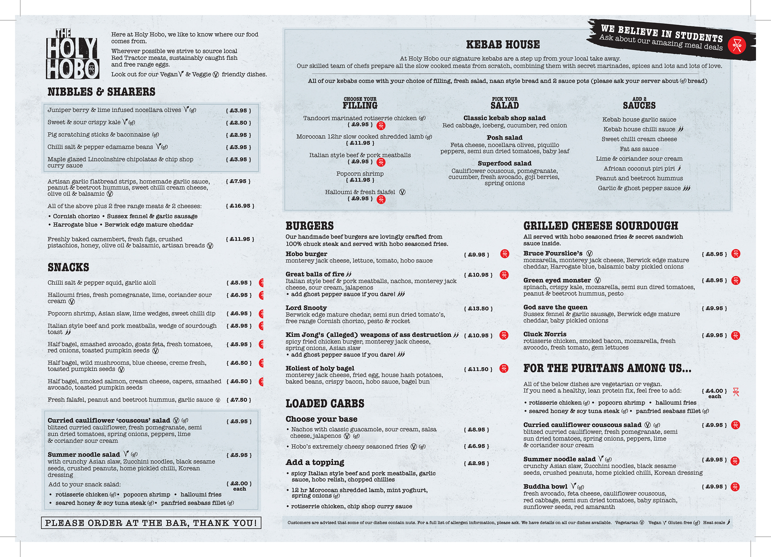 The Holy Hobo: Cocktail Spot In Newcastle | DesignMyNight