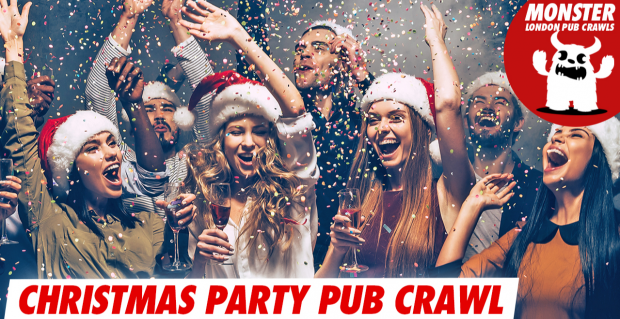Christmas Party Pub Crawl on Sat 8 Dec | West End, London Bar Crawl ...