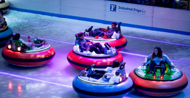 Bumper Cars on Ice @ Elephant & Castle Ice Rink | London Daytime ...
