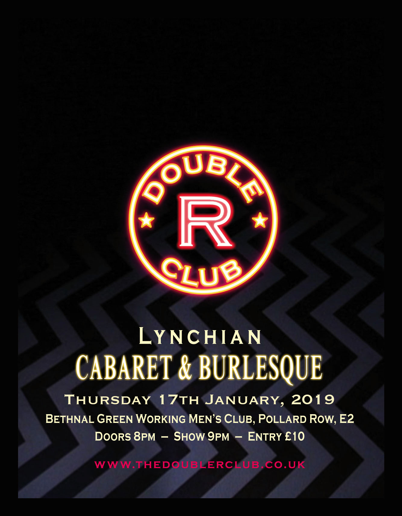 The Double R Club, January 17th 2019 | Bethnal Green, London Cabaret ...