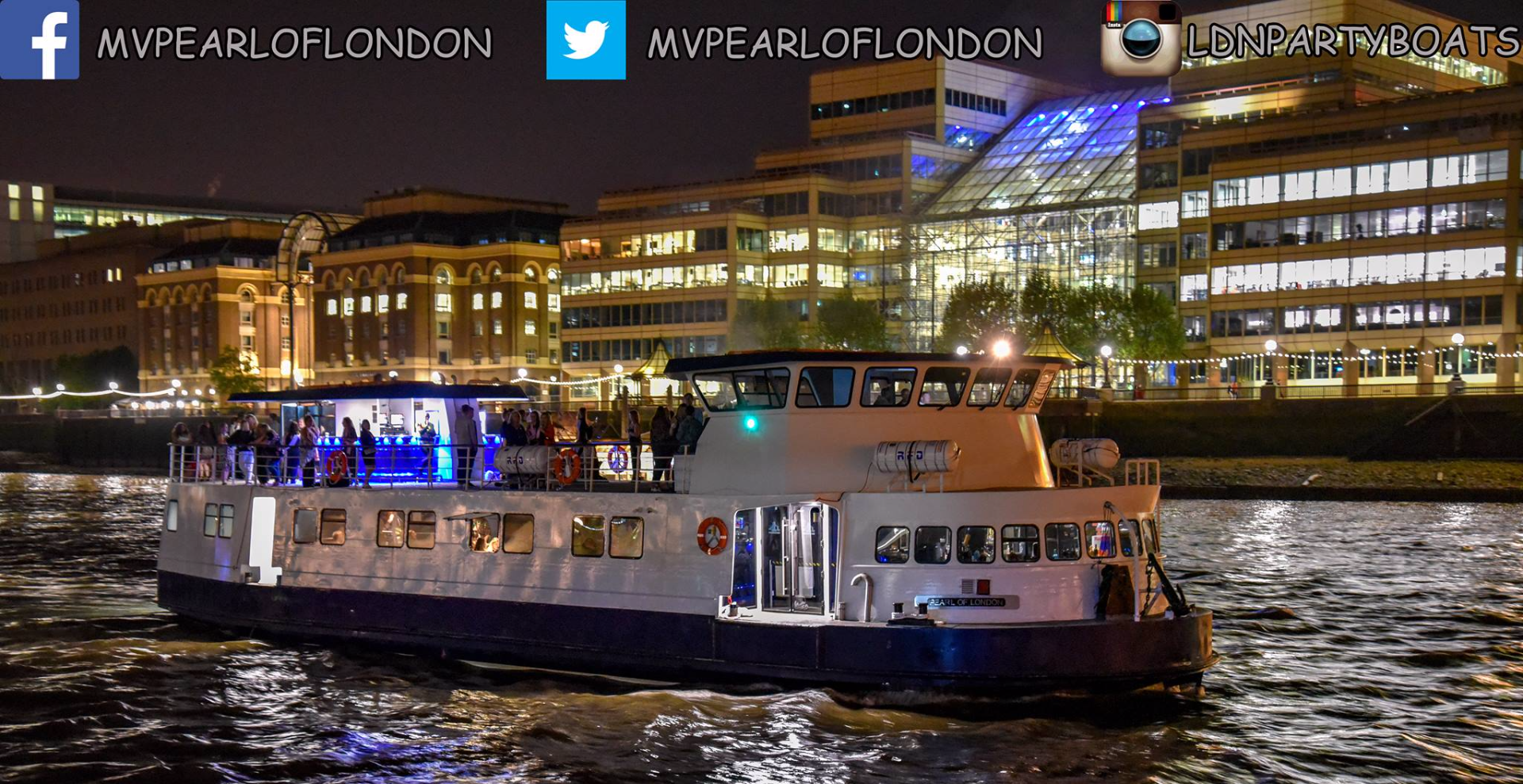 London Party Boat Cruise | London Boat Party Reviews | DesignMyNight