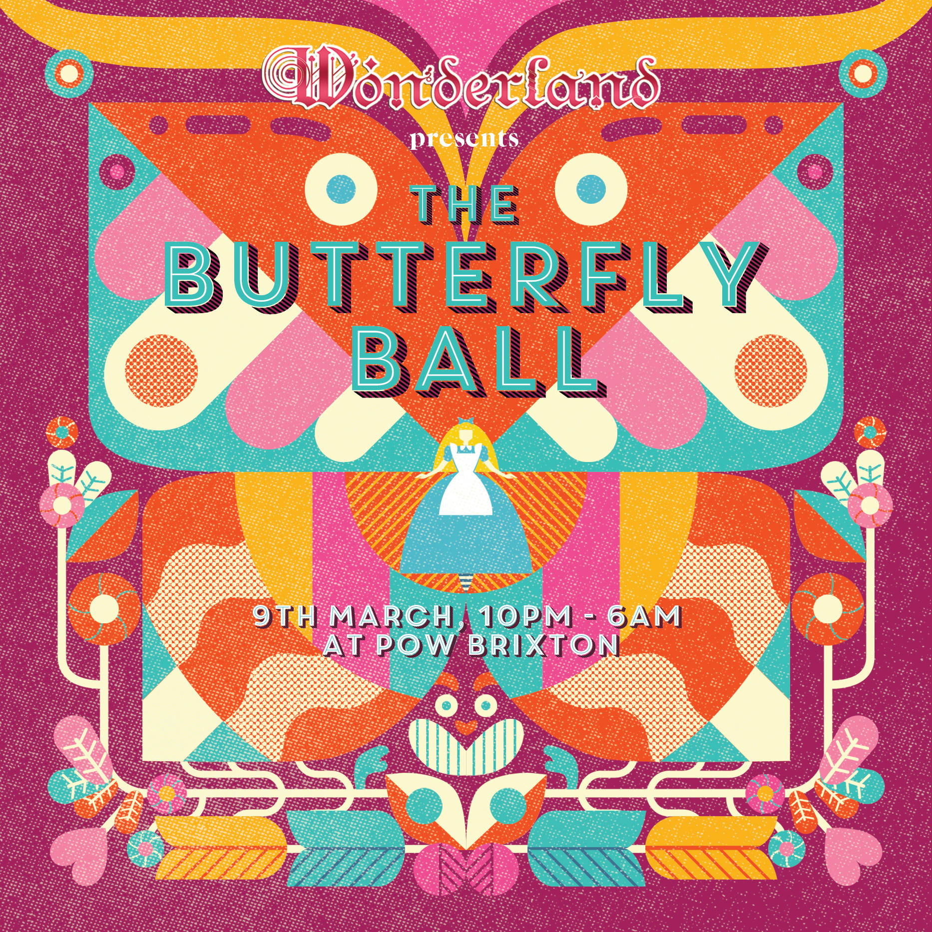 Wonderland: The Butterfly Ball | Brixton, London Fun Time Partying ...