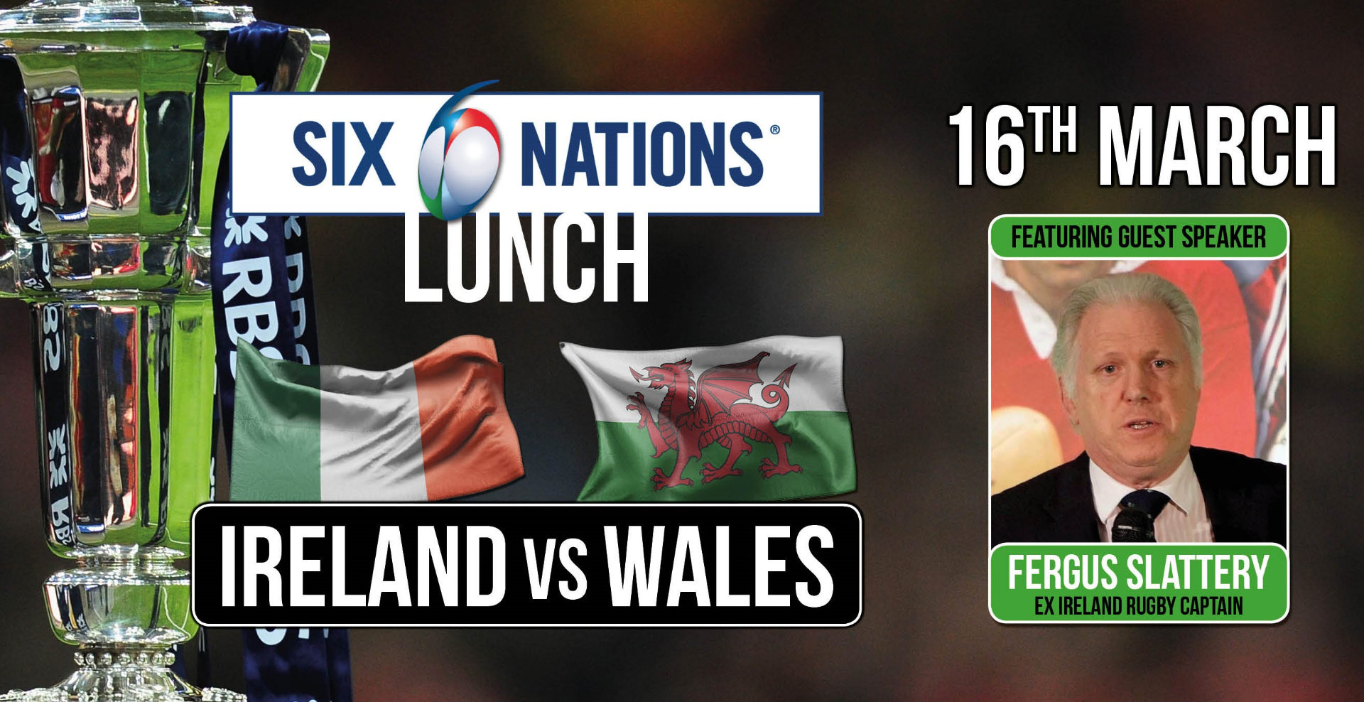 Six Nations Rugby Lunch with Fergus Slattery | London Food & Drink ...