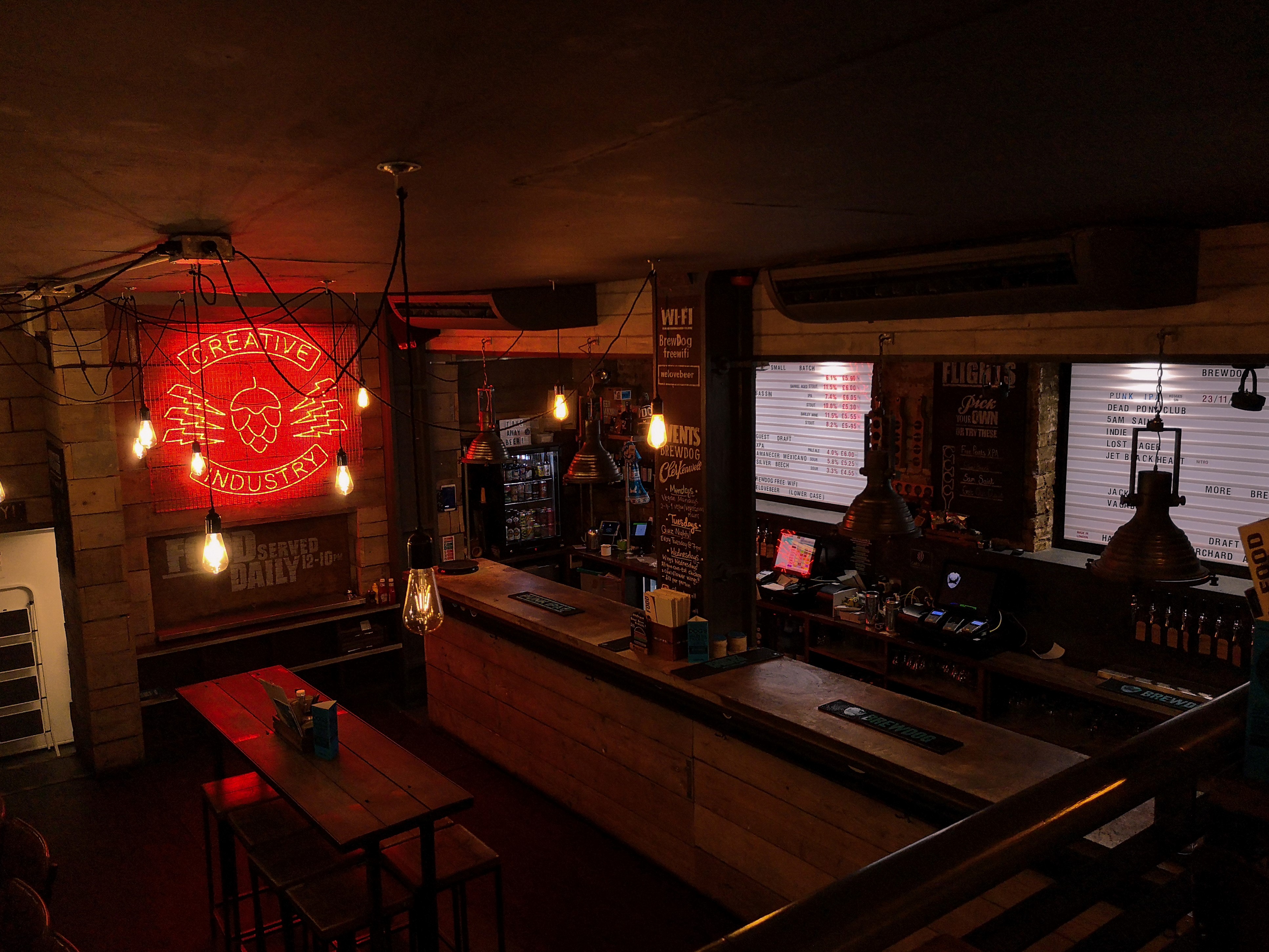 BrewDog Clerkenwell | London Pub Reviews | DesignMyNight