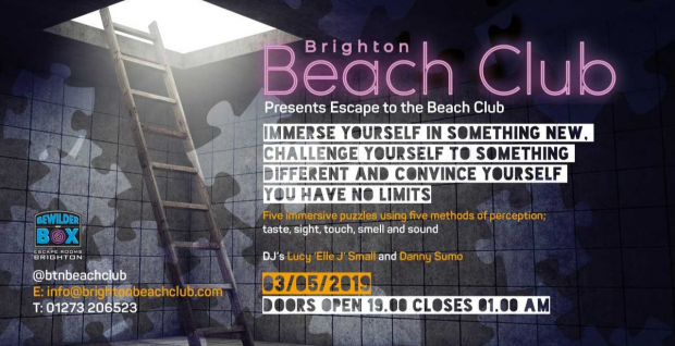 Escape To The Beach Club | Beachfront, Brighton Pop-Up Reviews ...