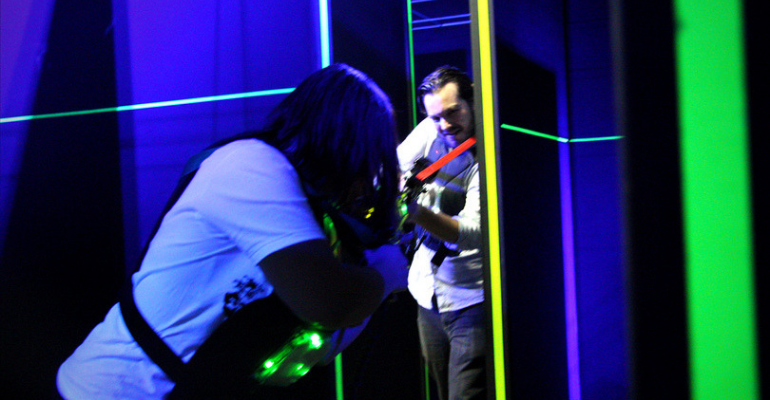 Laser Tag Nights: 90s Edition | London Date Night Reviews | DesignMyNight