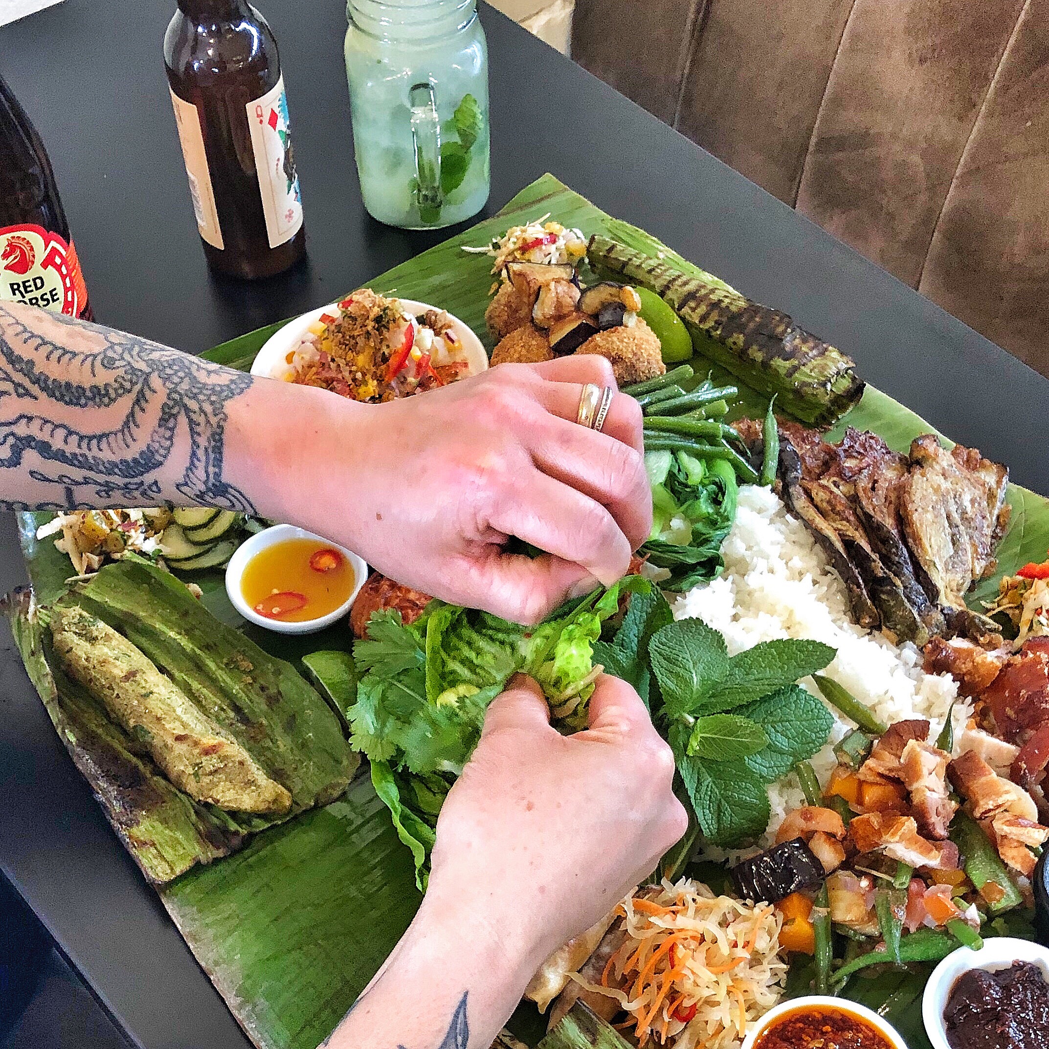 Boodle Fight - The Filipinos celebratory feast! | Shoreditch, London ...