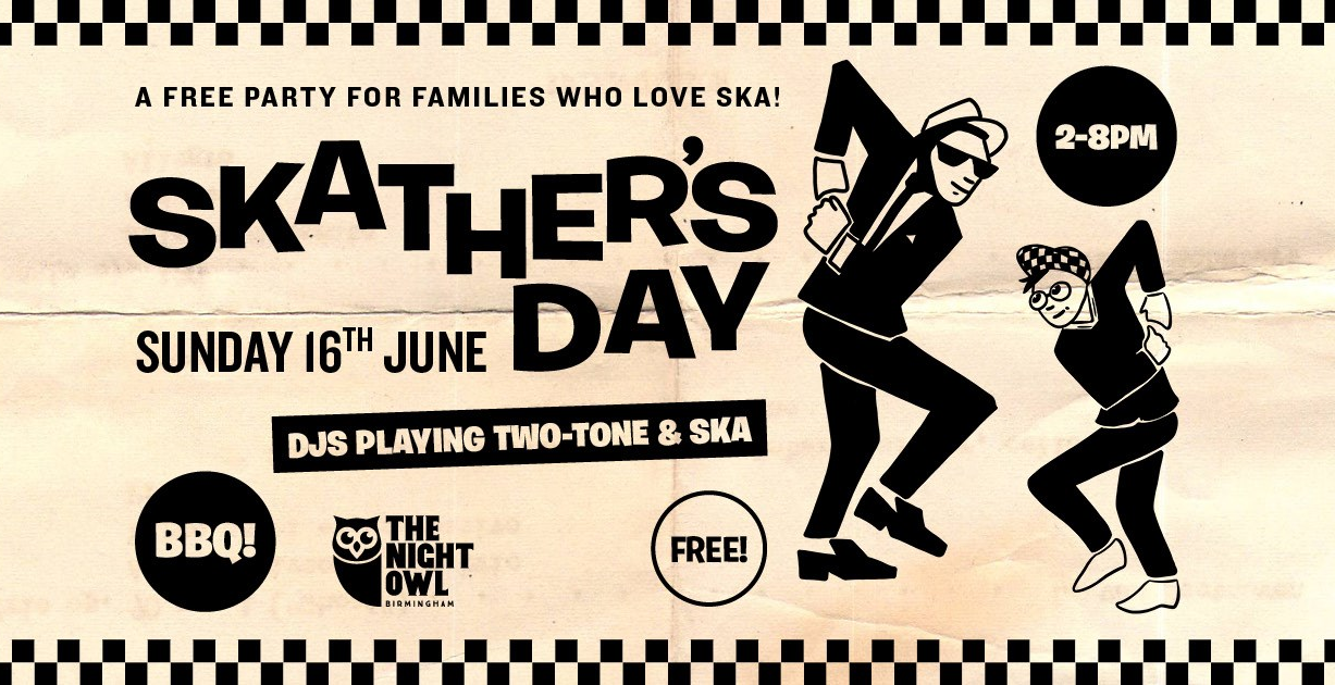 Skathers Day - a free party for families who love ska! | Digbeth ...