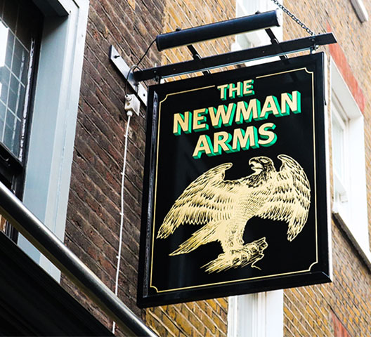 The Newman Arms Fitzrovia | London Pub Reviews | DesignMyNight