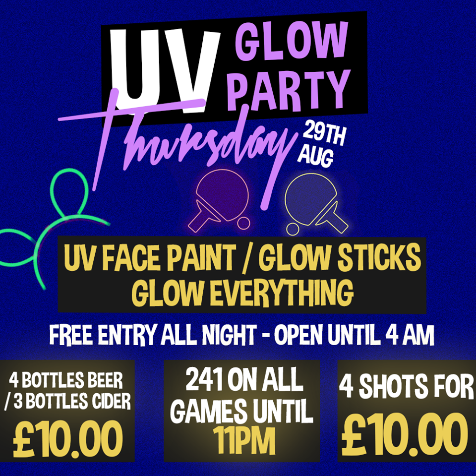 UV Glow Party | Greater London, London Clubbing Reviews | DesignMyNight