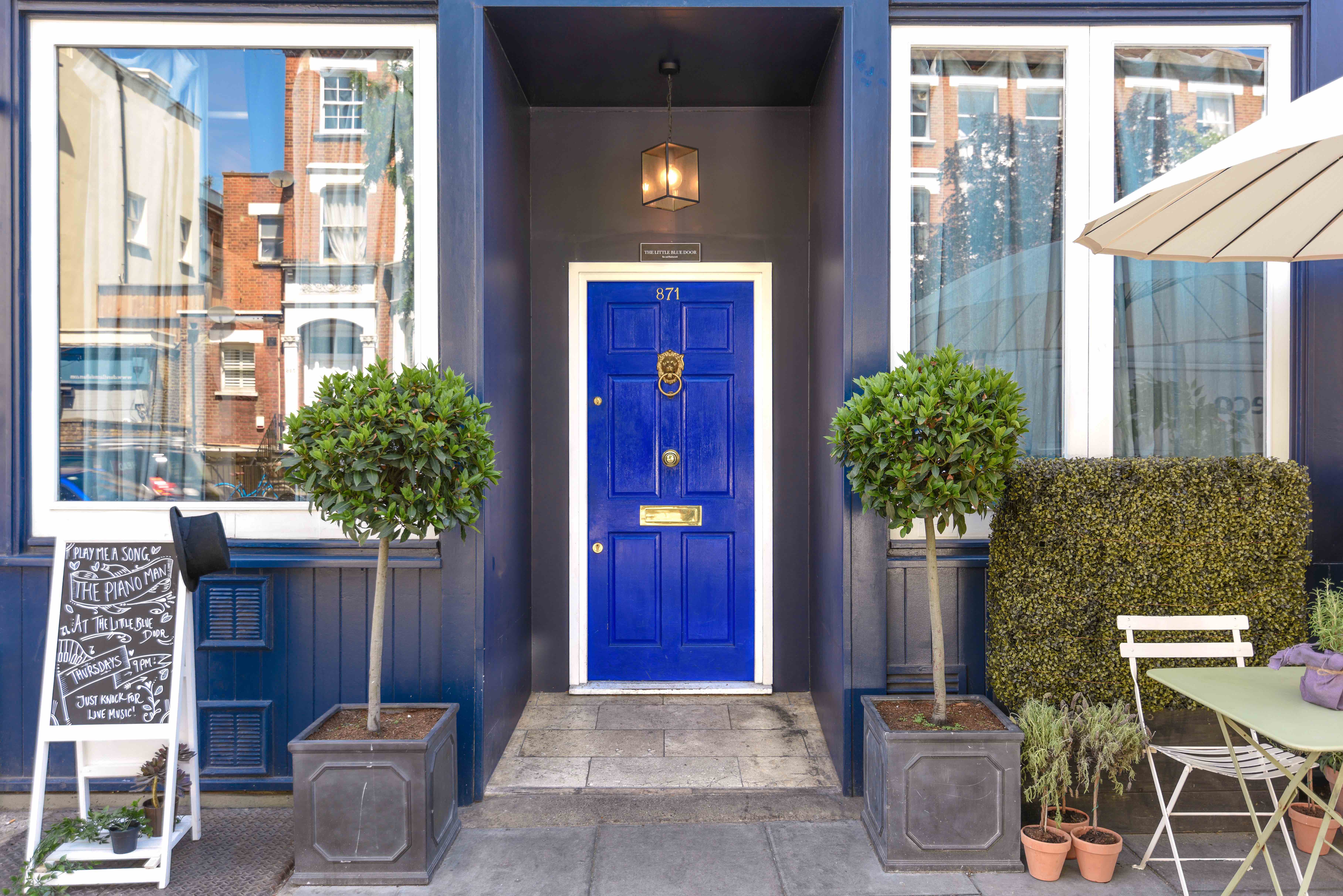 'Beach Party' at Fulham Beach and The Little Blue Door | Fulham, London ...