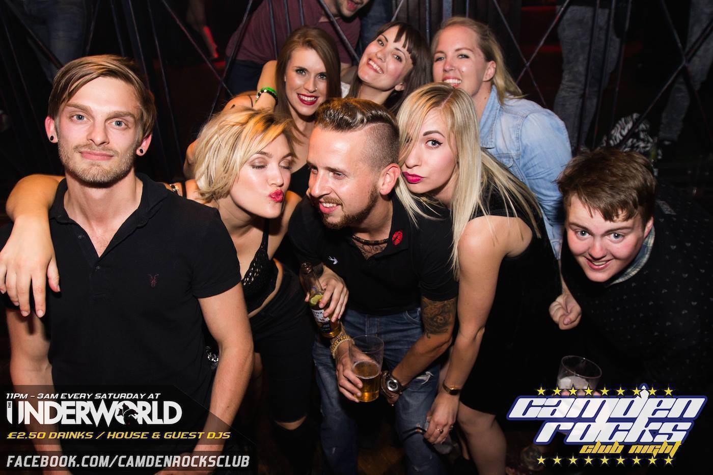 Camden Rocks Club at The Underworld Camden // Cheap drinks, rocking ...