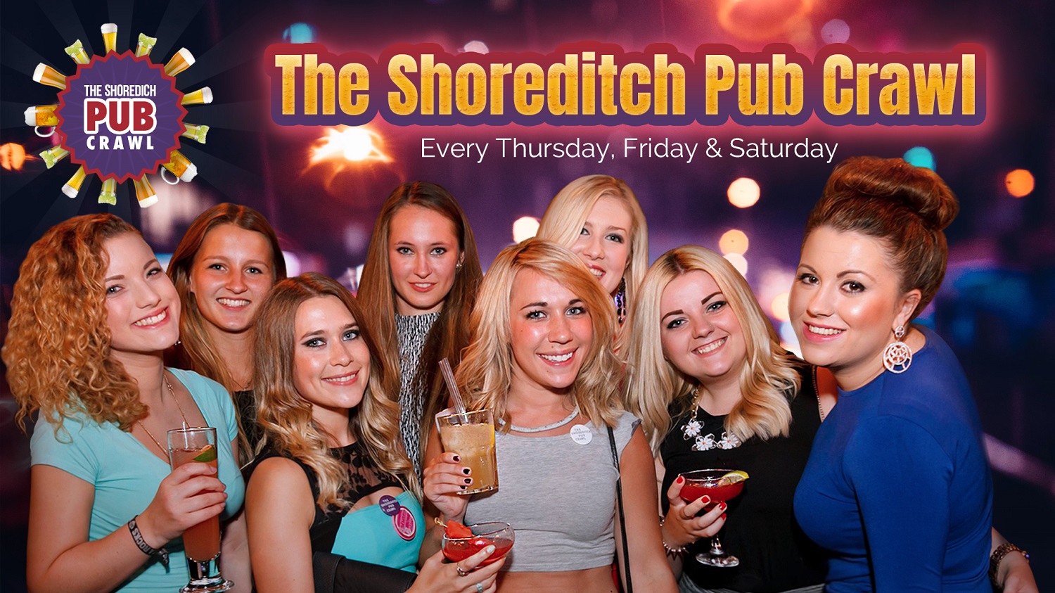 2-4-1 Thursdays Shoreditch Pub Crawl | London Bar Crawl Reviews ...