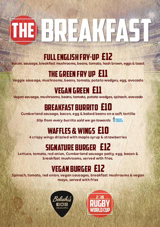 Rugby World Cup Bottomless Brunch | Hammersmith, London Sport Reviews ...