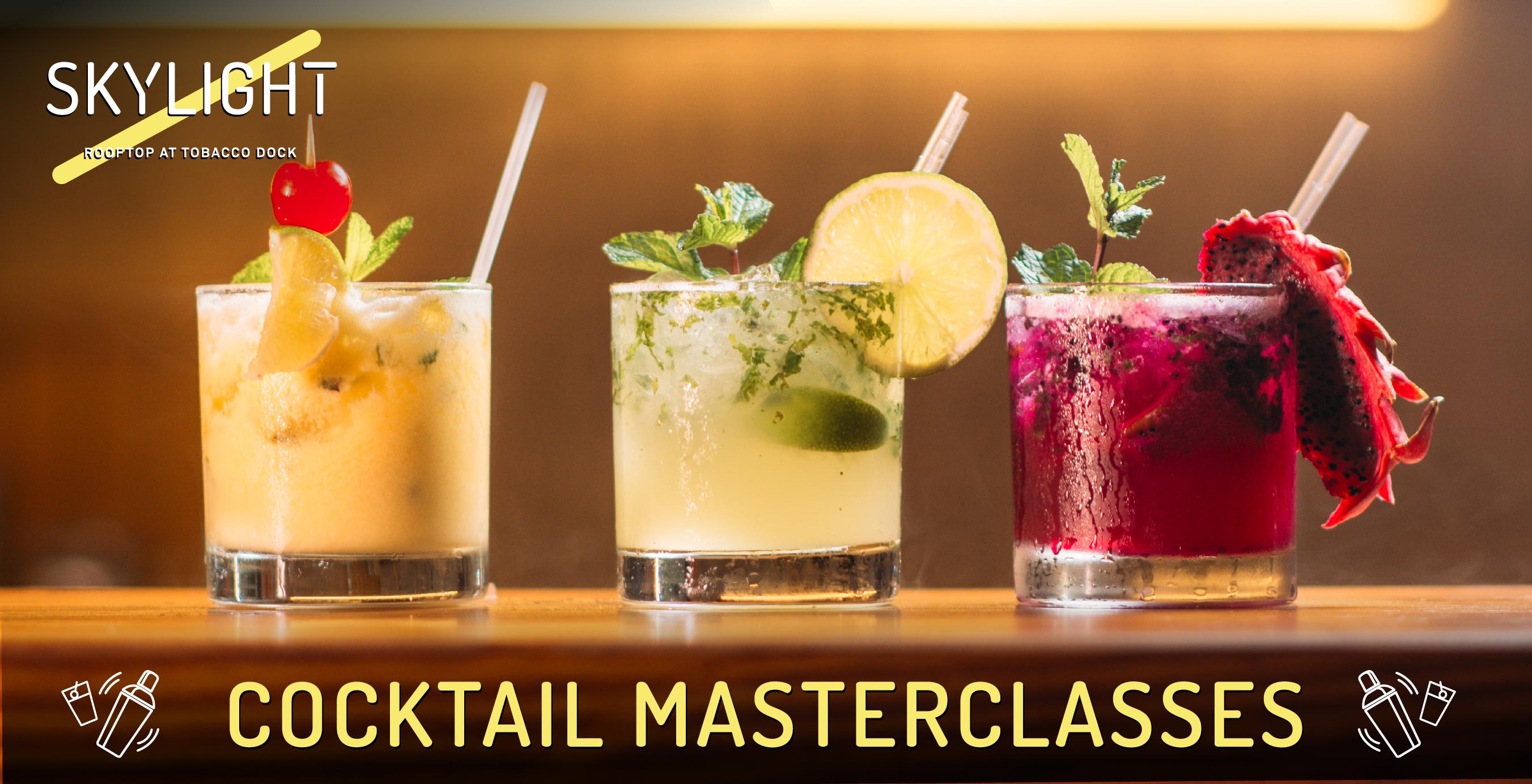 Skylight Cocktail Masterclass | London Classes Reviews | DesignMyNight