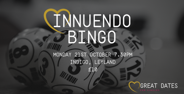 Innuendo Bingo For singles | UK Dating Reviews | DesignMyNight