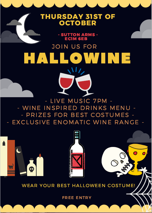 HalloWine | City of London, London Halloween Party Reviews | DesignMyNight