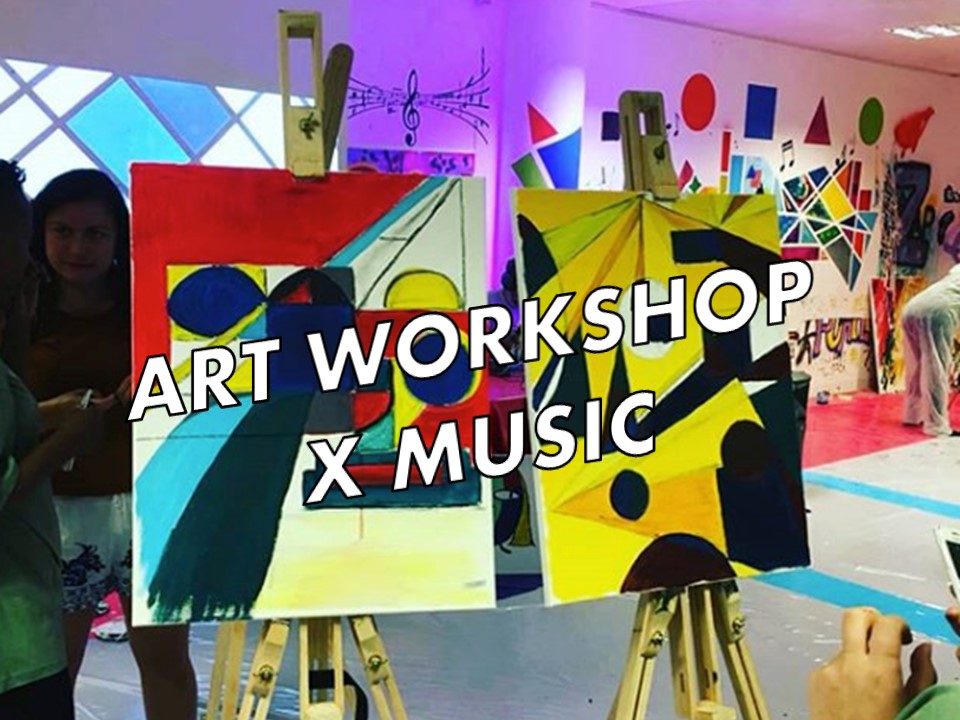 Paint Jam Session: ILLUSIONS | London Activity Reviews | DesignMyNight