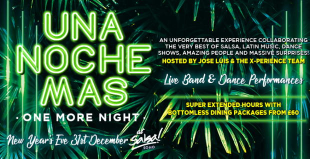 NYE at Salsa! Soho 2019 | Leicester Square, London New Years Eve Party ...