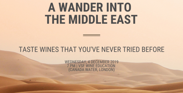 A Wander into the Middle East - Wine Tasting Event | London Drinks ...