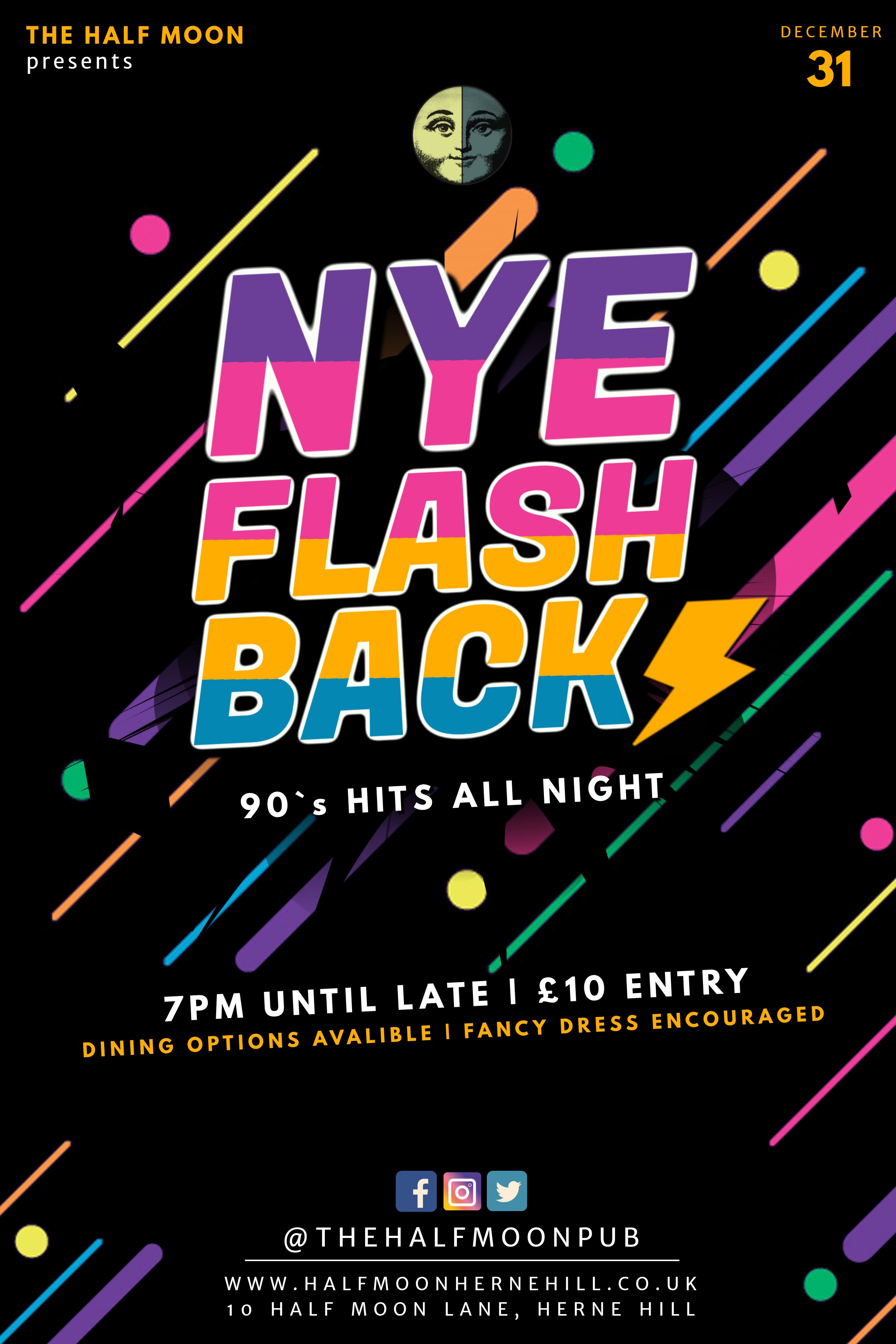 New Year's Eve Flash Back. | Herne Hill, London New Years Eve Party ...