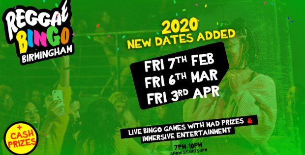 Reggae BINGO Birmingham - Fri 3rd Apr | Birmingham Quiz Night Reviews ...