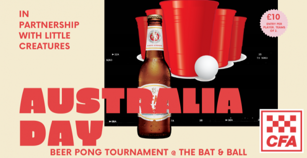 "Straya Day Charity Beer Pong Tournament | Stratford, London Fun Time ...