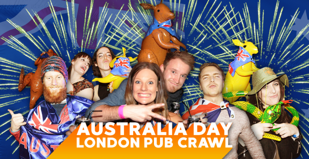 Australia Day Pub Crawl: PART 2 | West End, London Bar Crawl Reviews ...