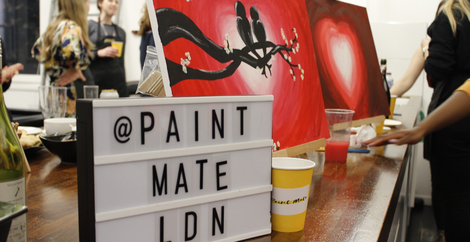 Paint Mate - Sip N Paint Party - Women Empowerment Edition | Shoreditch, London Classes Reviews ...