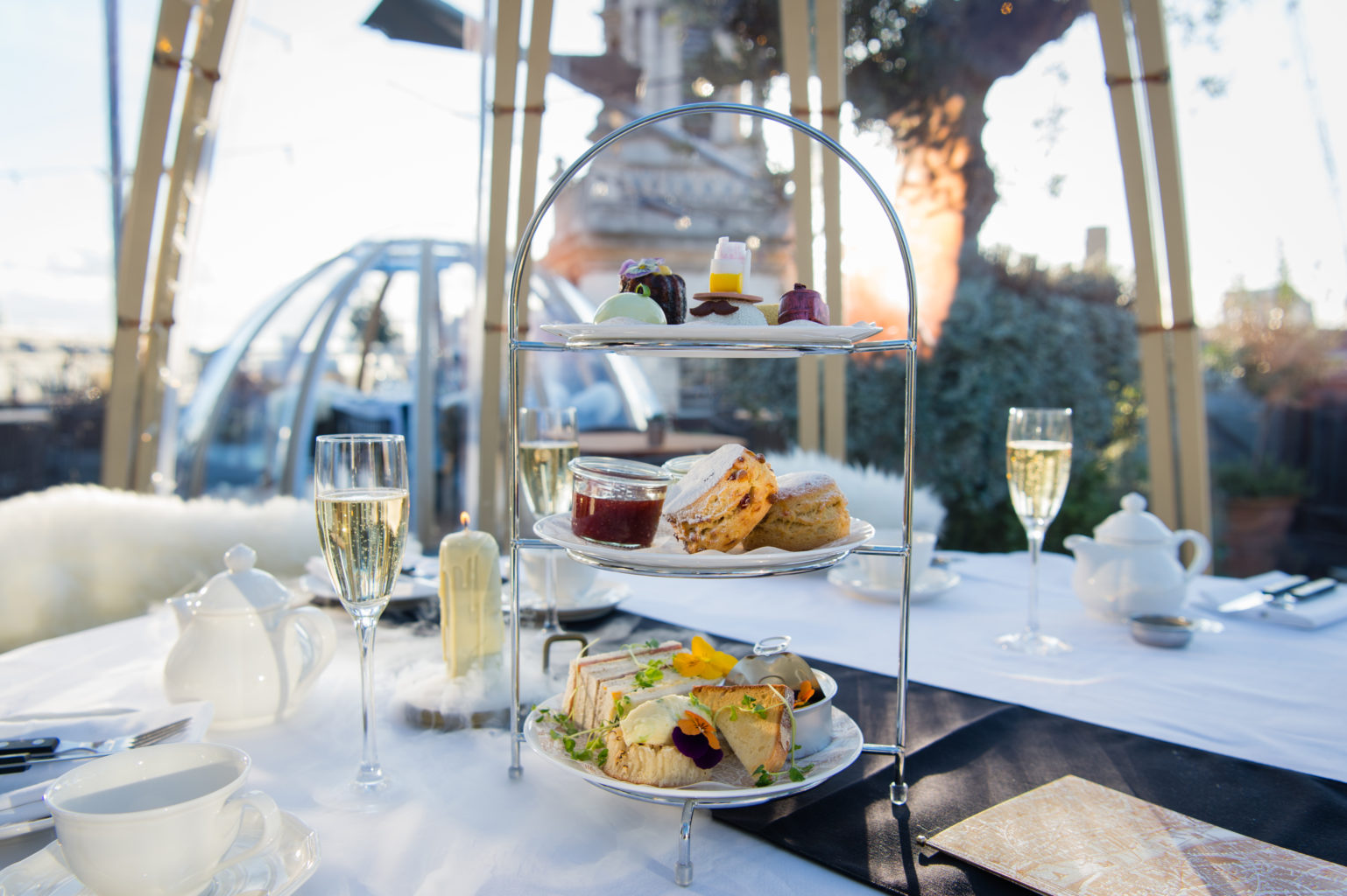 Mercer Roof Terrace Winter Igloos | City of London, London Something A ...