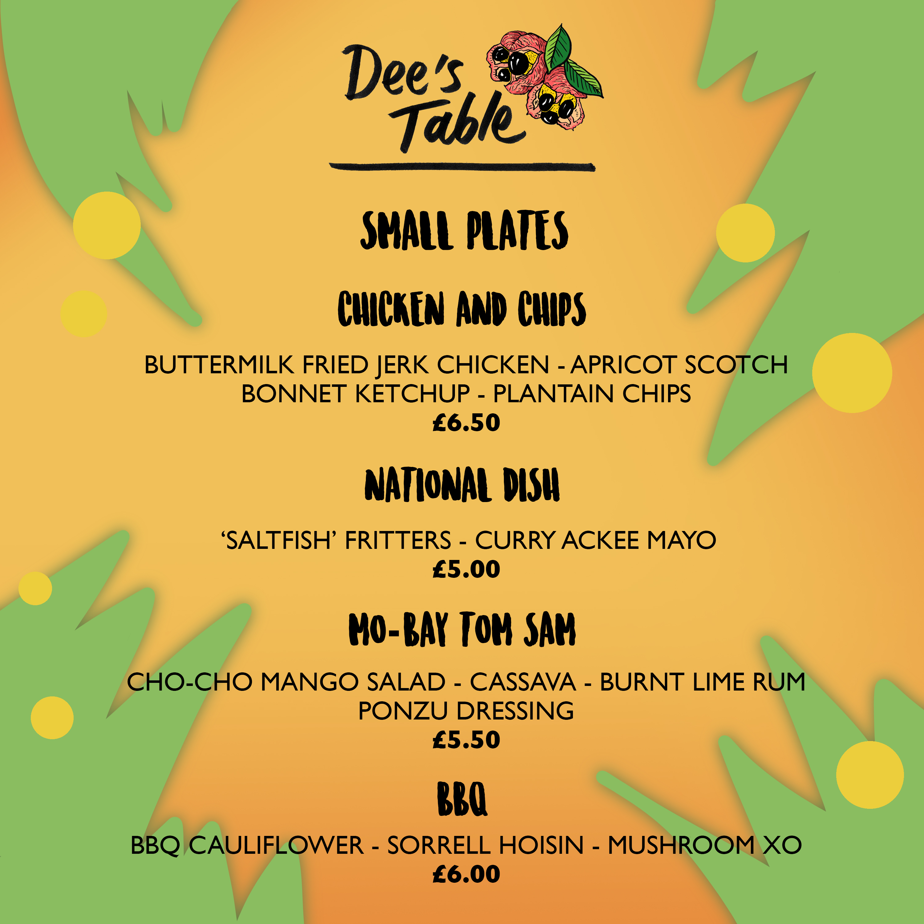 Dee's Table Modern Vegan Jamaican Pop-up | Islington, London Food ...