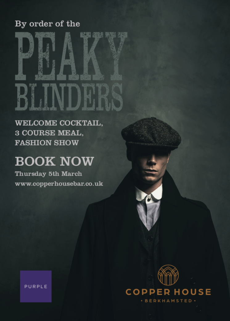'Peaky Blinders' | UK Food & Drink Reviews | DesignMyNight