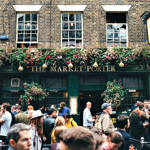 The Market Porter: Real Ale Pub In London Bridge | DesignMyNight