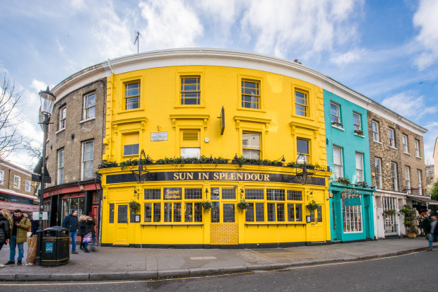 Sun In Splendour: Cool Portobello Pub In London | DesignMyNight