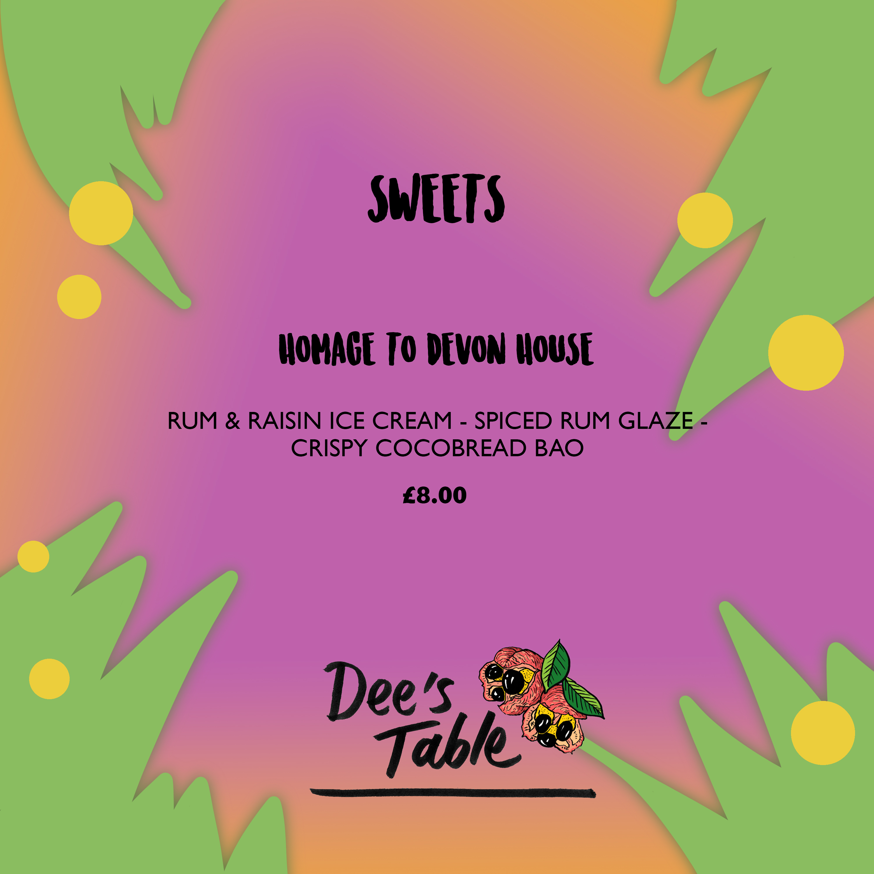 Dee's Table Modern Vegan Jamaican Pop-up | Islington, London Food ...
