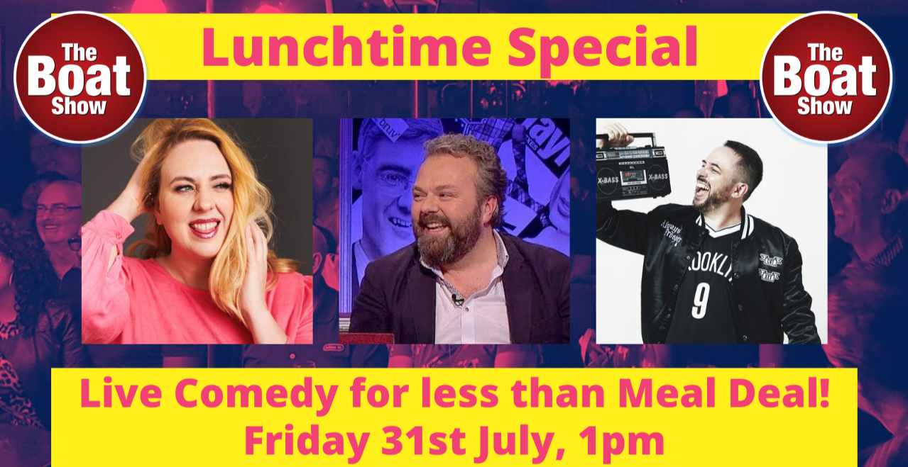 Lunchtime Special! Live Comedy Show | UK Comedy Reviews | DesignMyNight
