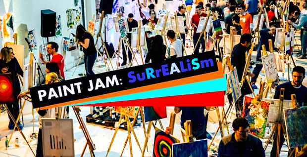 PAINT JAM SALON: SURREALISM - Zoom paint party | London Activity ...
