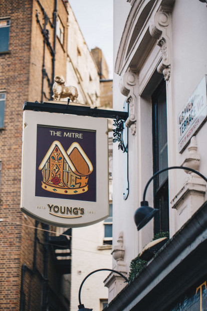 The Mitre Pub Lancaster Gate | London Pub Reviews | DesignMyNight