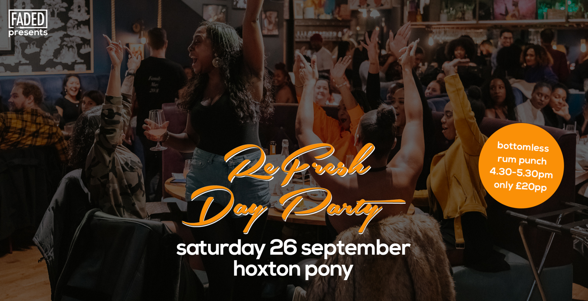 Refresh Day Party | East London, London Daytime Reviews | DesignMyNight