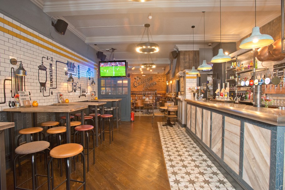 The College Arms: Sports Pub In Fitzrovia | DesignMyNight