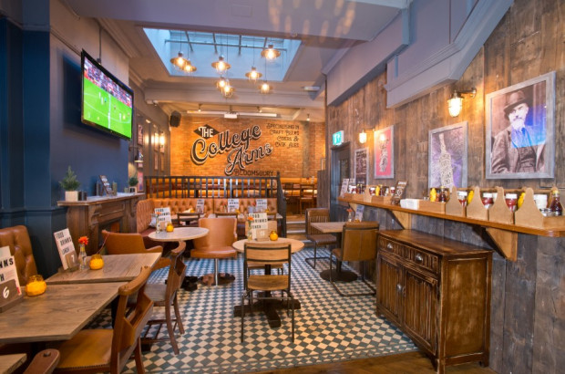 The College Arms: Sports Pub In Fitzrovia | DesignMyNight
