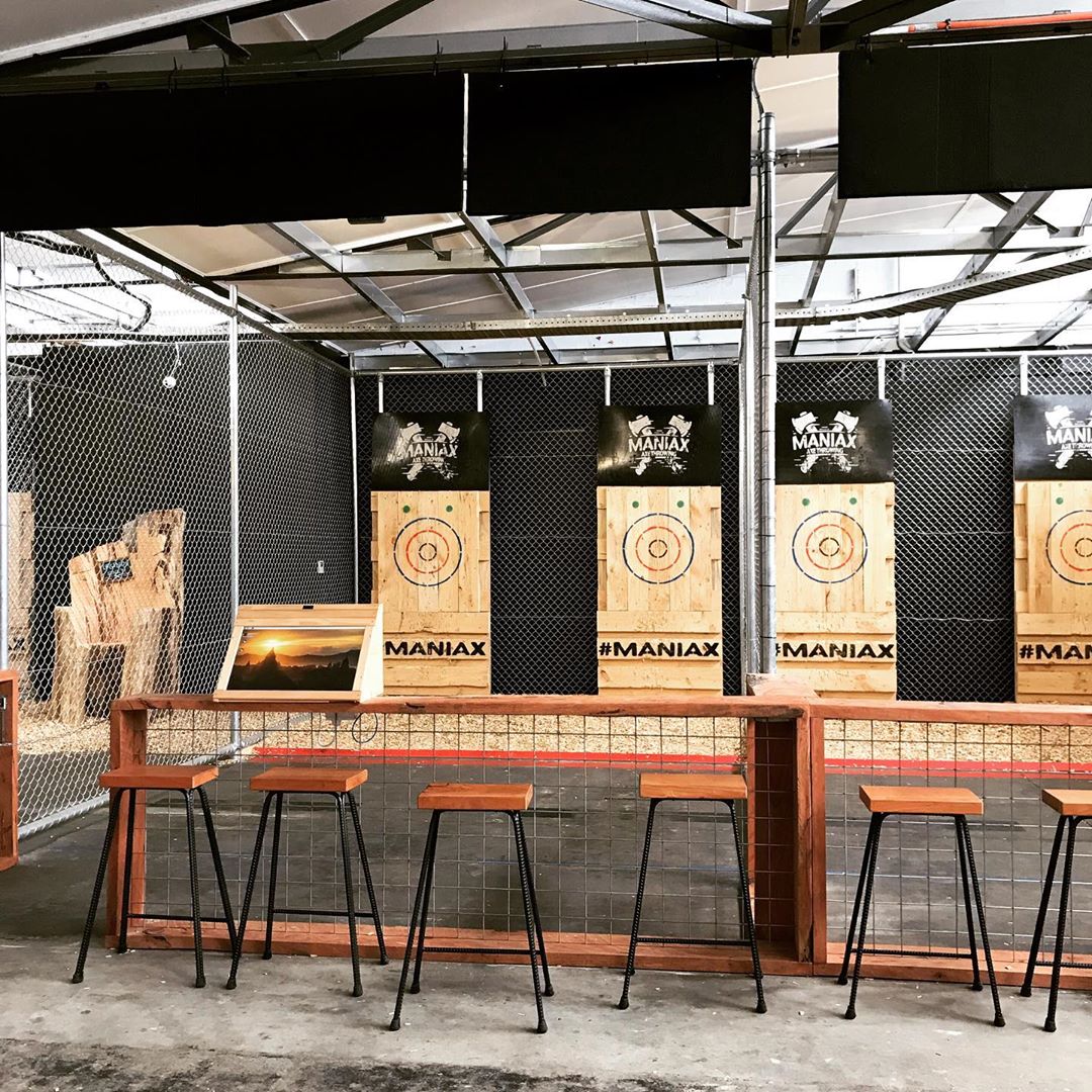 MANIAX Axe Throwing | Sydney Experience Reviews | DesignMyNight