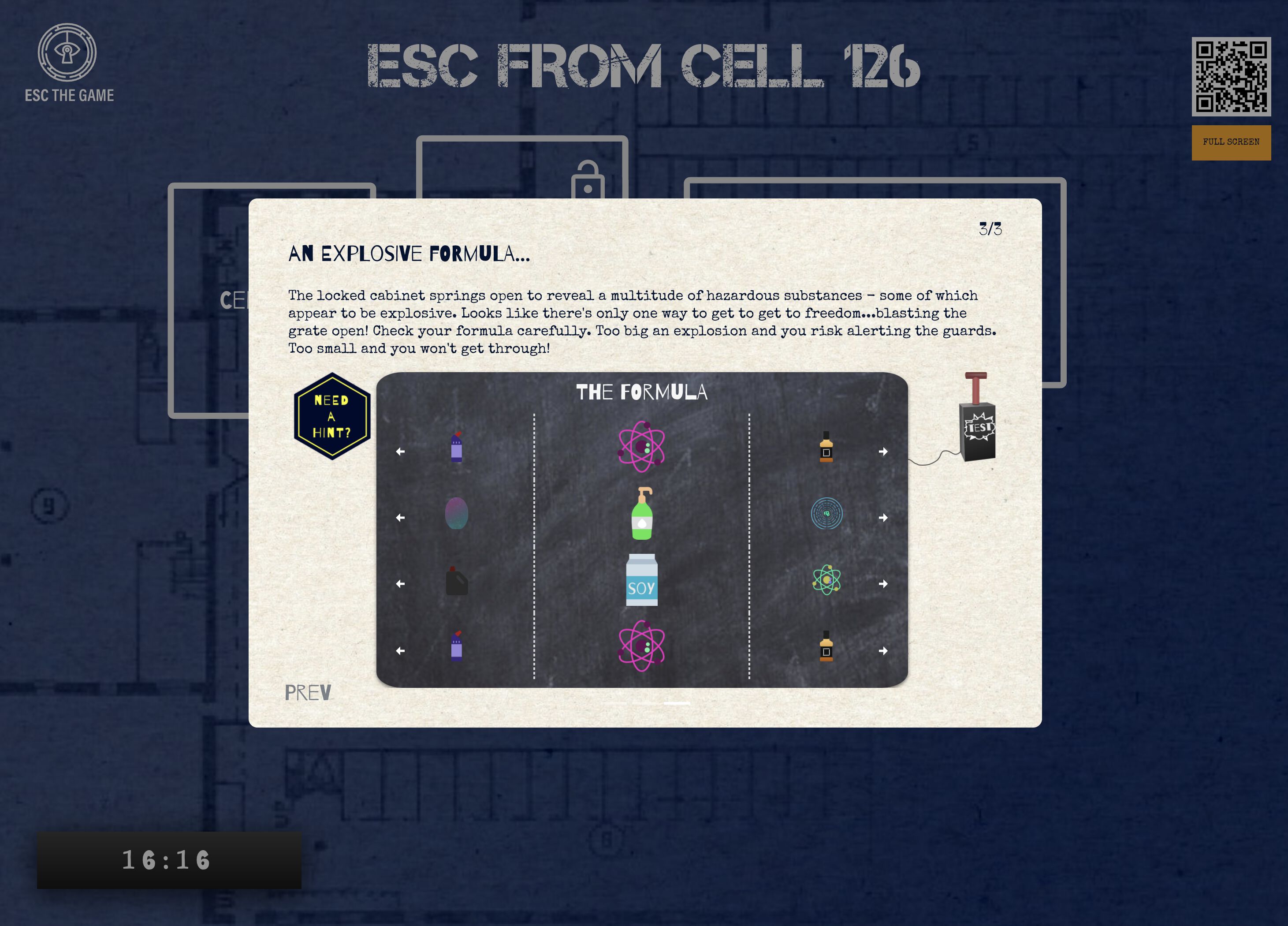 ESC From Cell 126 | Virtual Escape Room | UK Something A Little ...