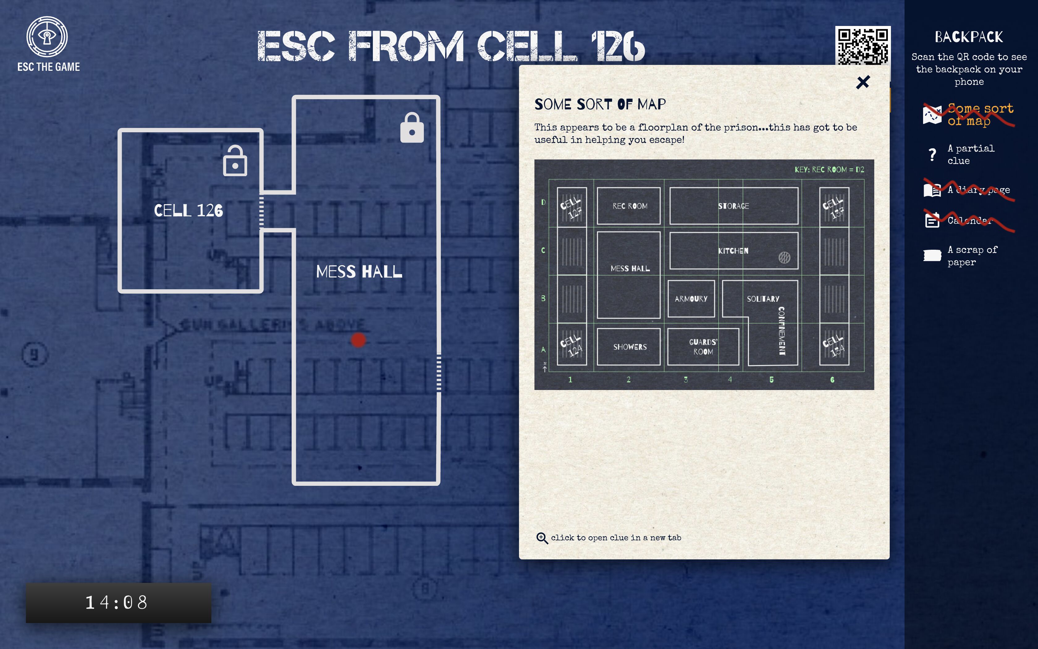 ESC From Cell 126 | Virtual Escape Room | UK Something A Little ...