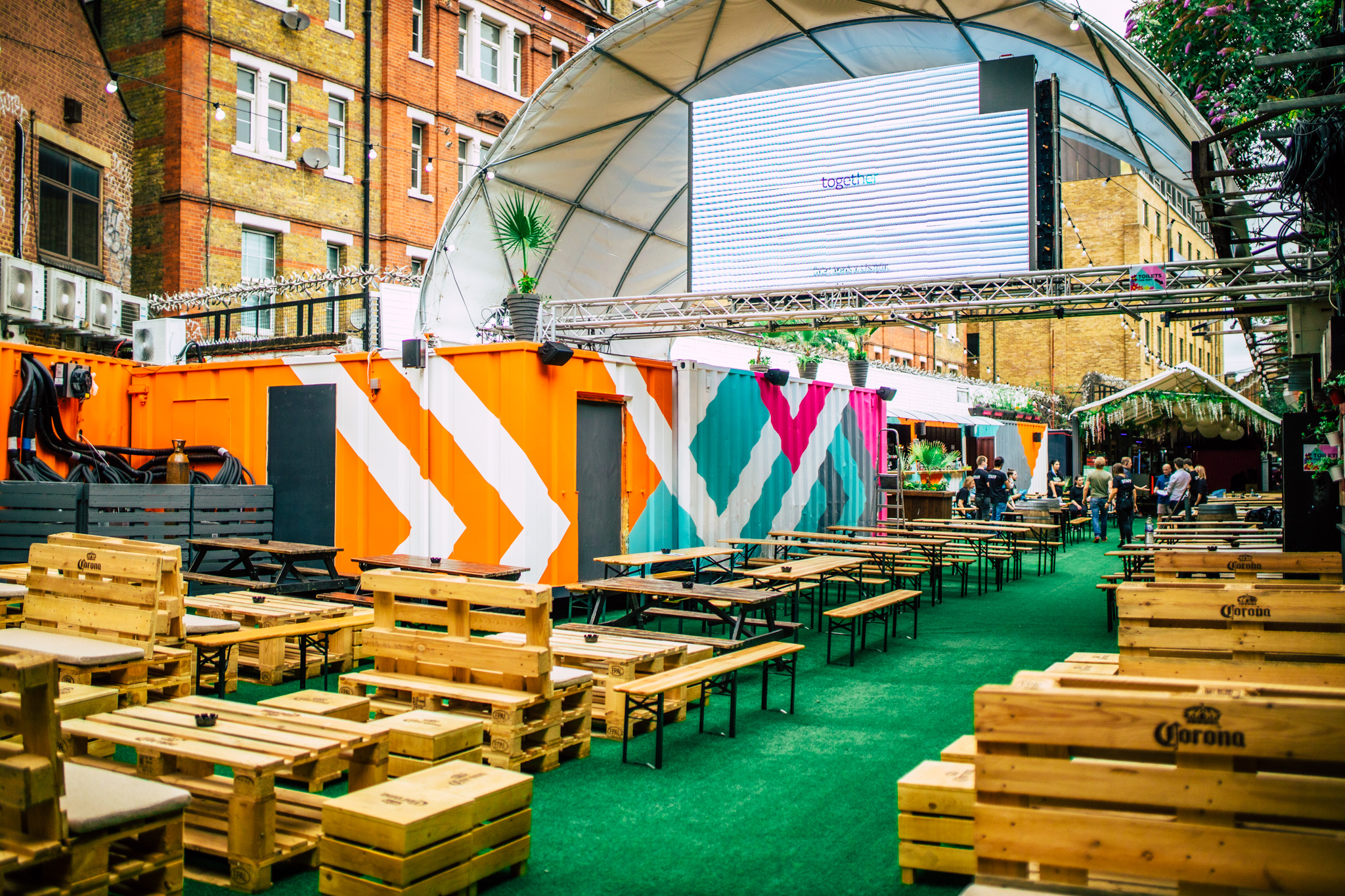 Dancing & Drinking: Vauxhall Food & Beer Garden | DesignMyNight