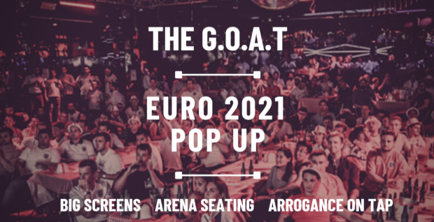 The G.O.A.T Euro 2021 Pop Up | Clapham, London Daytime Reviews ...