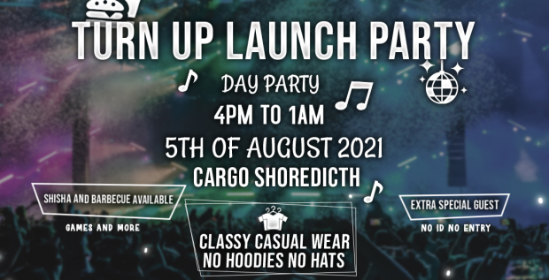 TURN UP LAUNCH PARTY | Shoreditch, London Fun Time Partying Reviews ...