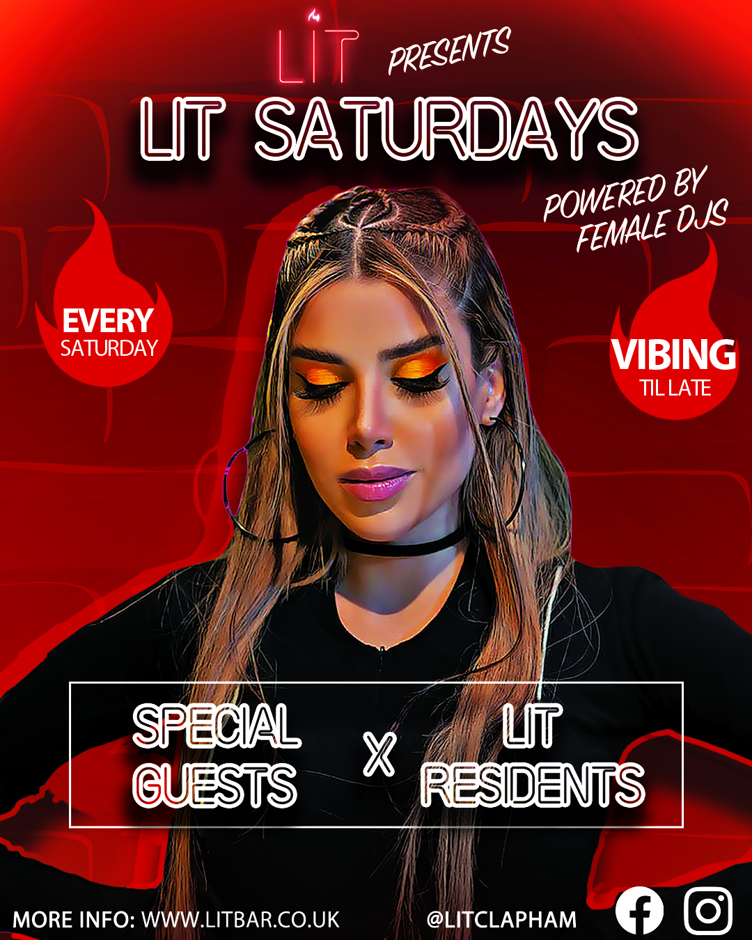 Lit Saturdays | Clapham, London Clubbing Reviews | DesignMyNight