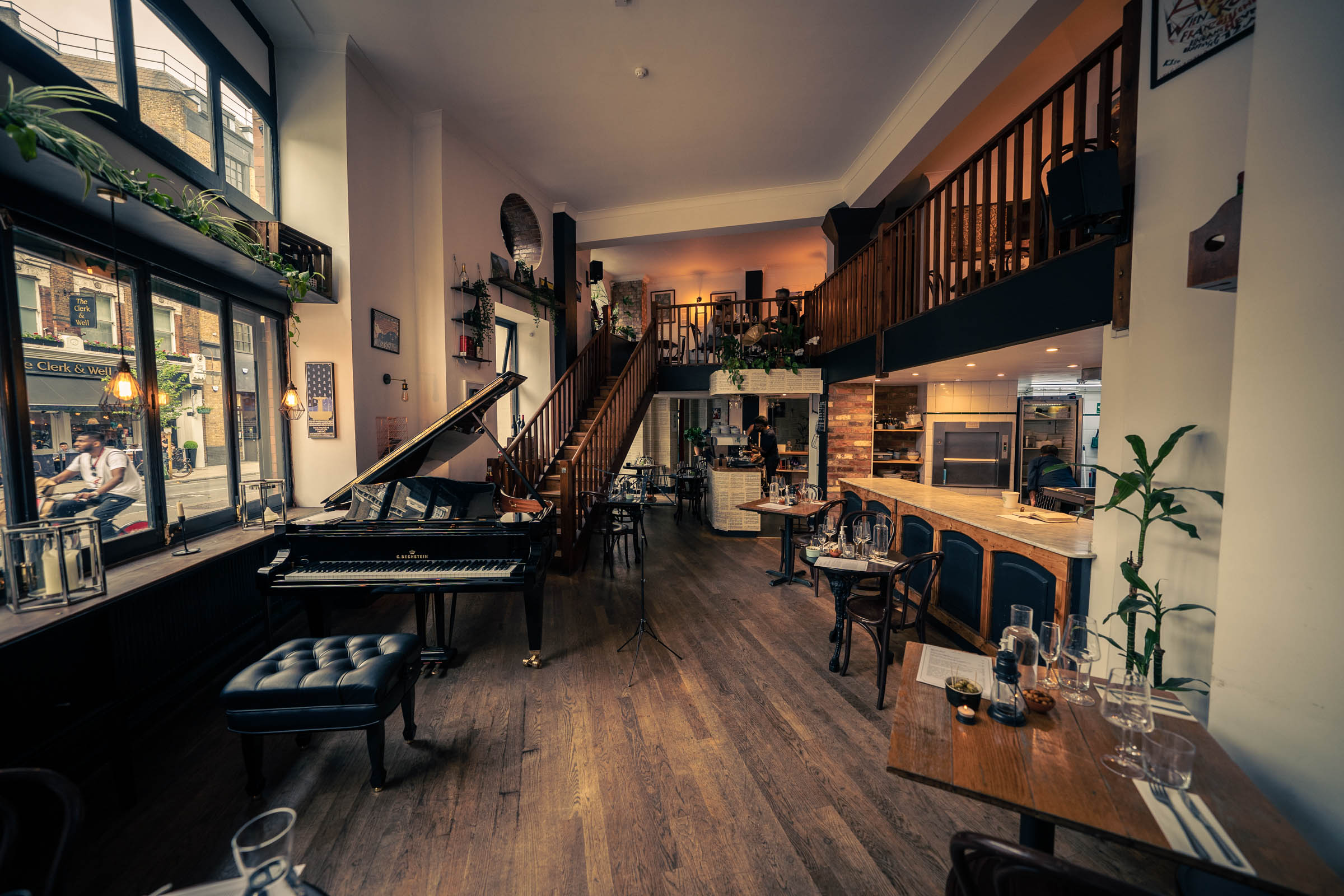 Fidelio Café: Live Piano Event Space In Clerkenwell, London | DesignMyNight