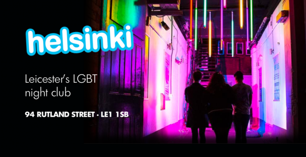 Helsinki Leicester Pride | UK Clubbing Reviews | DesignMyNight